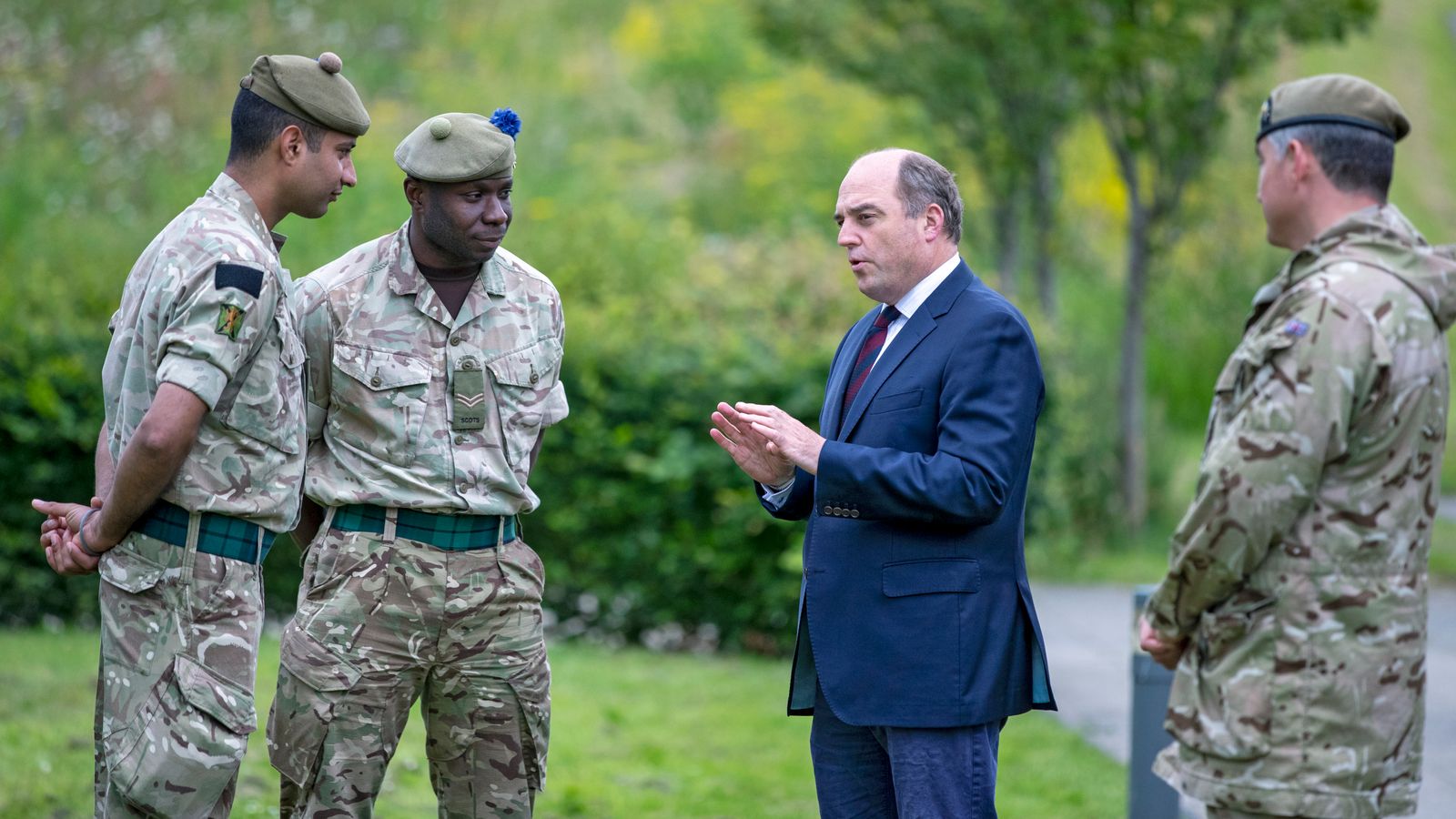 Defence secretary Ben Wallace responds to rumours Britain will drop ...