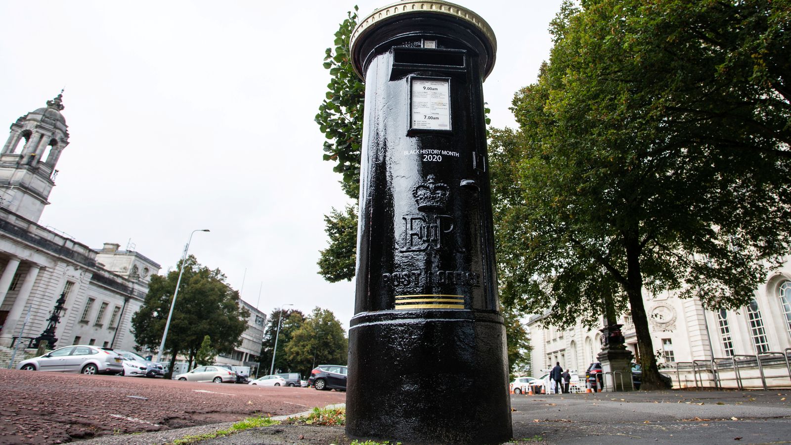 Black History Month: Postboxes painted to honour black Britons | UK ...