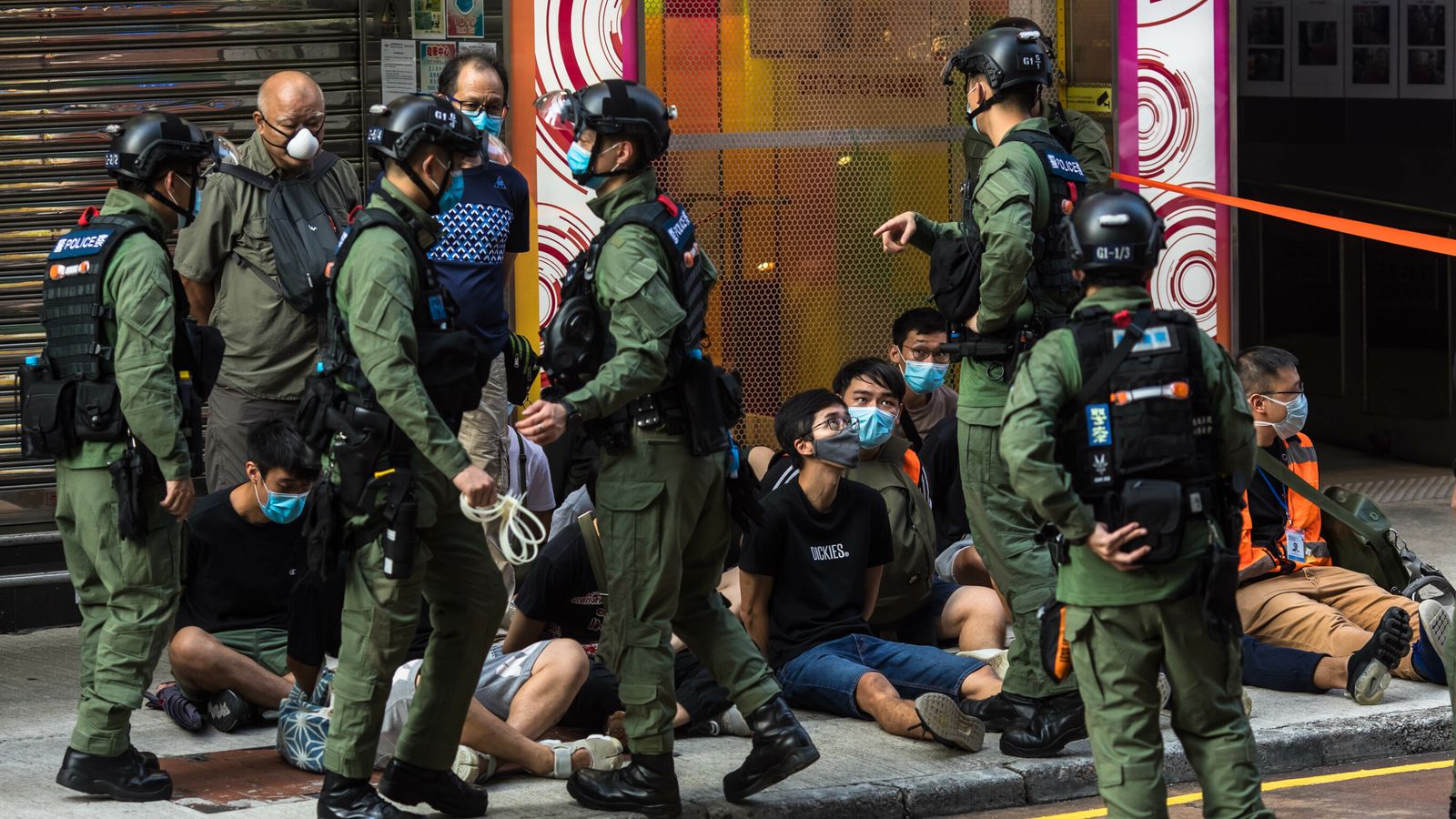 Hong Kong protests: 280 arrests during demonstrations over elections ...
