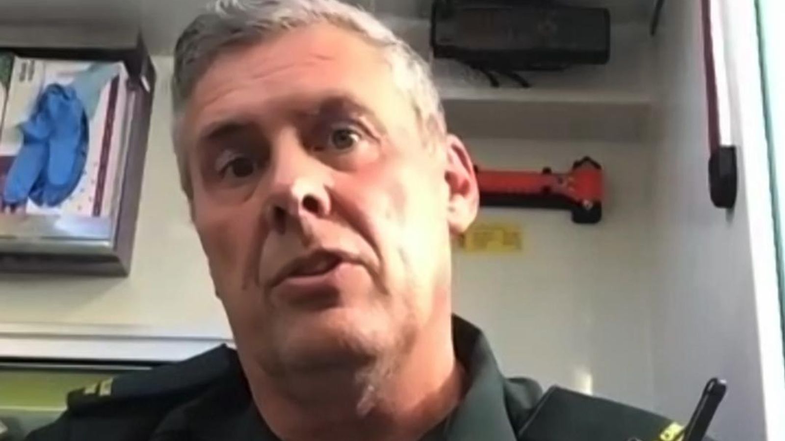 Paramedic describes moment patient tried to stab him | UK News | Sky News Paramedic describes moment patient tried to stab him | UK News | Sky News