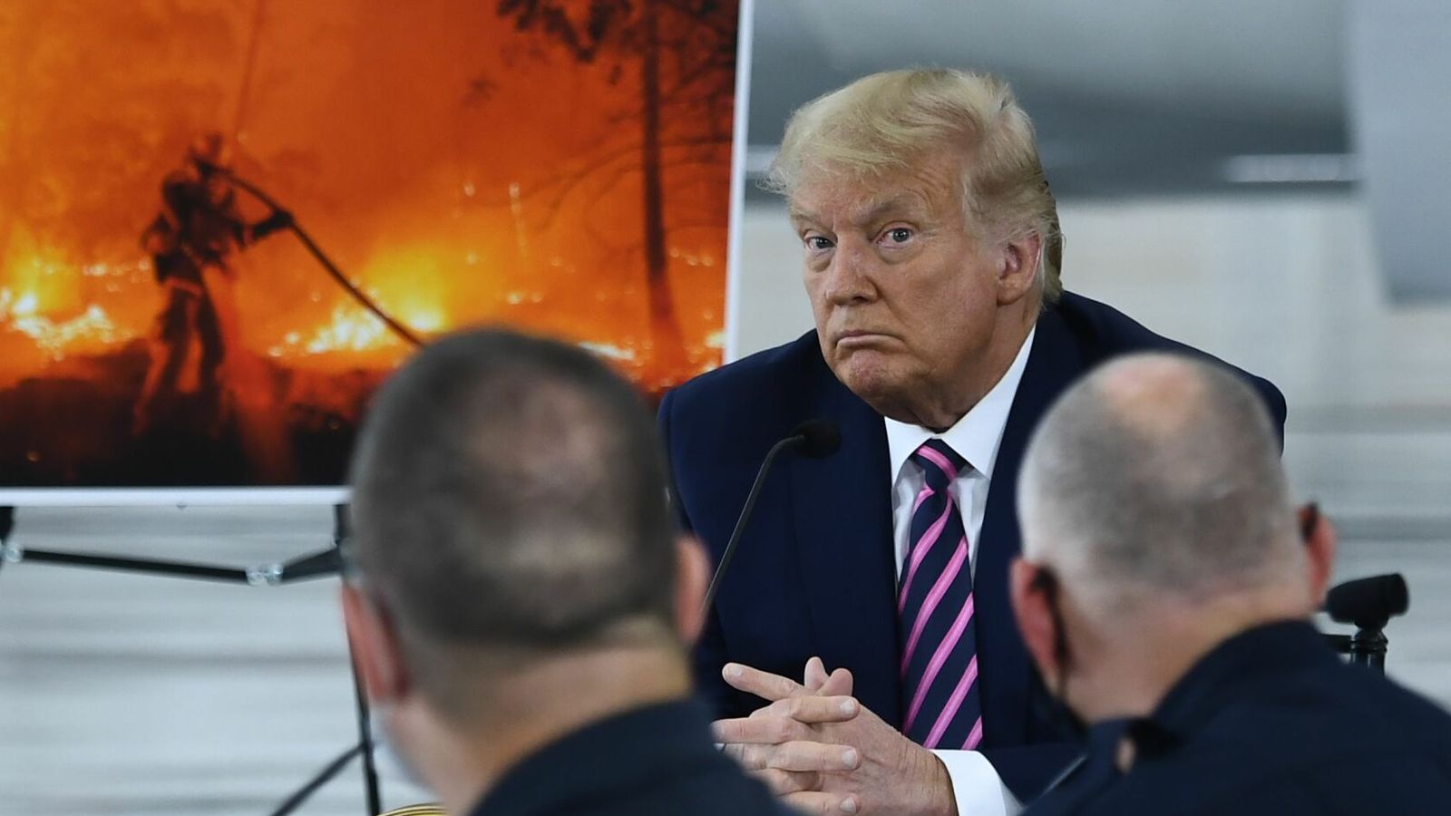 Trump Denies Climate Change In Wildfires Row News Uk Video News Sky