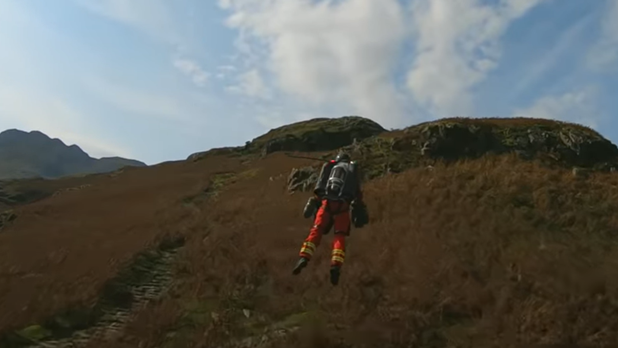 Jet pack paramedic suit tested in the Lake District that can get to ...