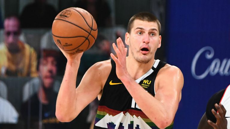 Jokic finds Grant with 'touchdown' assist | Video | Watch TV Show | Sky ...