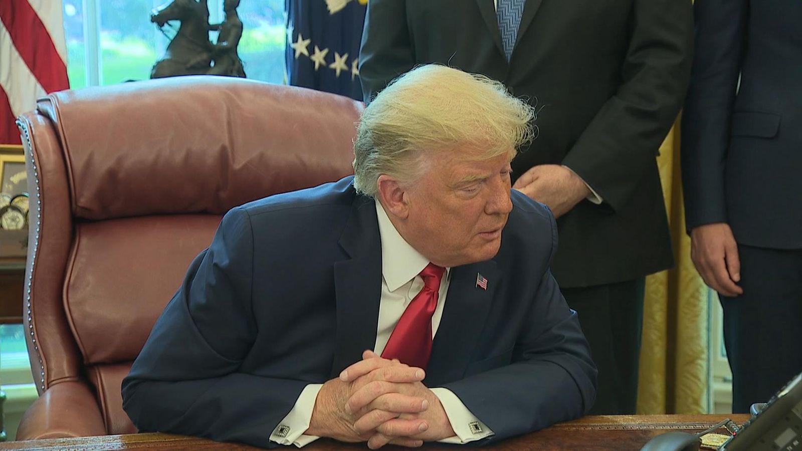 Trump: 'Do you think Sleepy Joe could have made this deal?' | US News ...