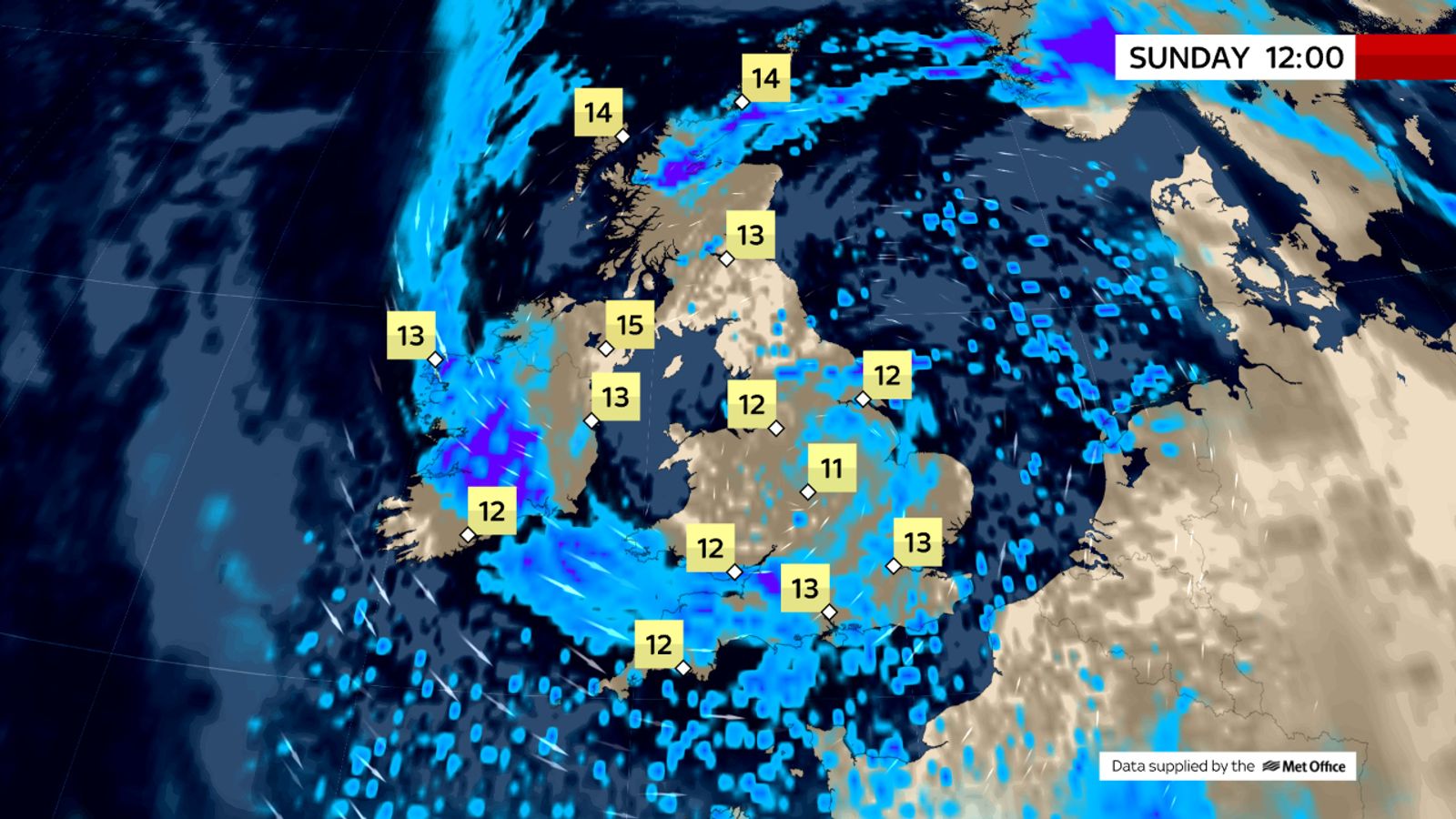 UK weather: More heavy rain to hit parts of UK amid 'downright ...