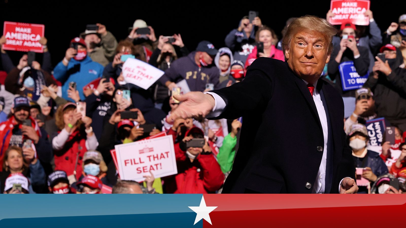 US Election 2020: Tears from the Trump faithful - but bitter divides ...