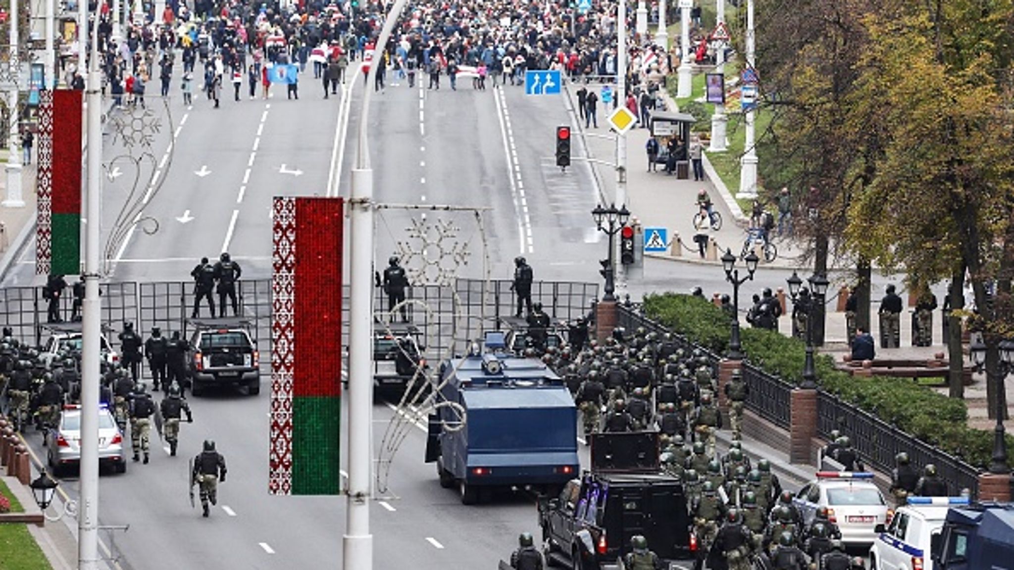 Beatings and intimidation but Belarus demonstrators are still full of ...