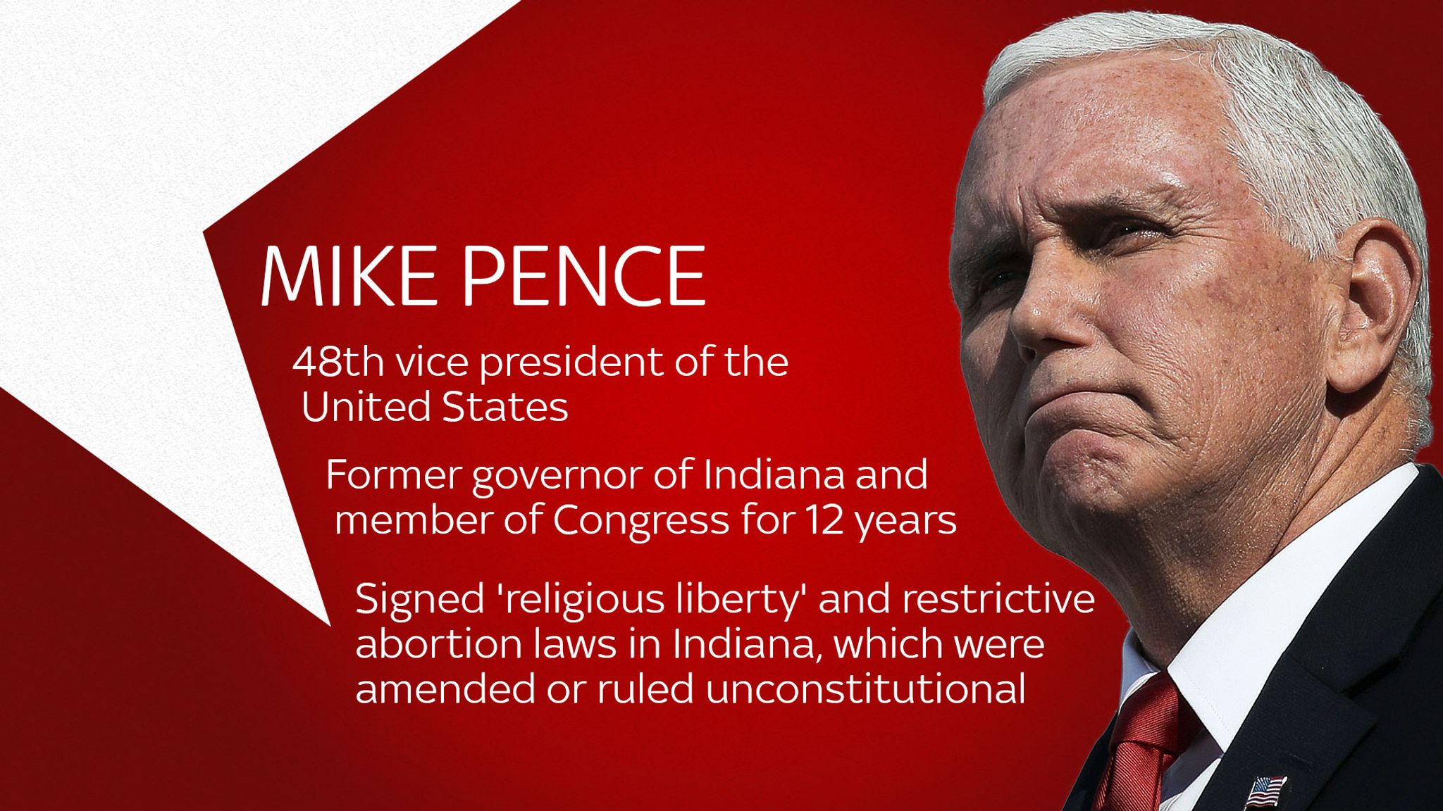 Mike Pence: A profile of the ex-Indiana governor playing on strong ...