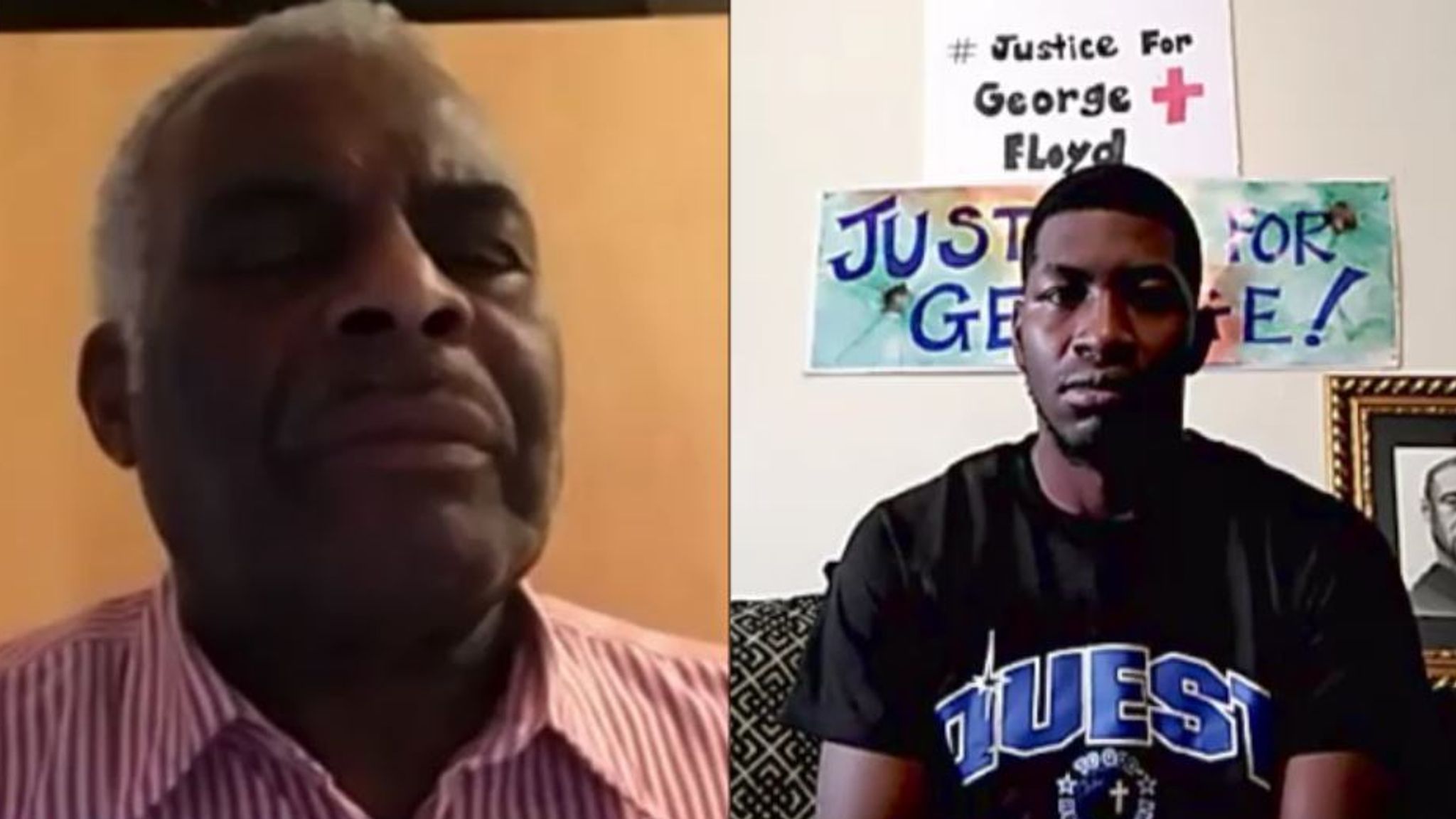 Black History Month: George Floyd's son 'can't stop watching' the video ...