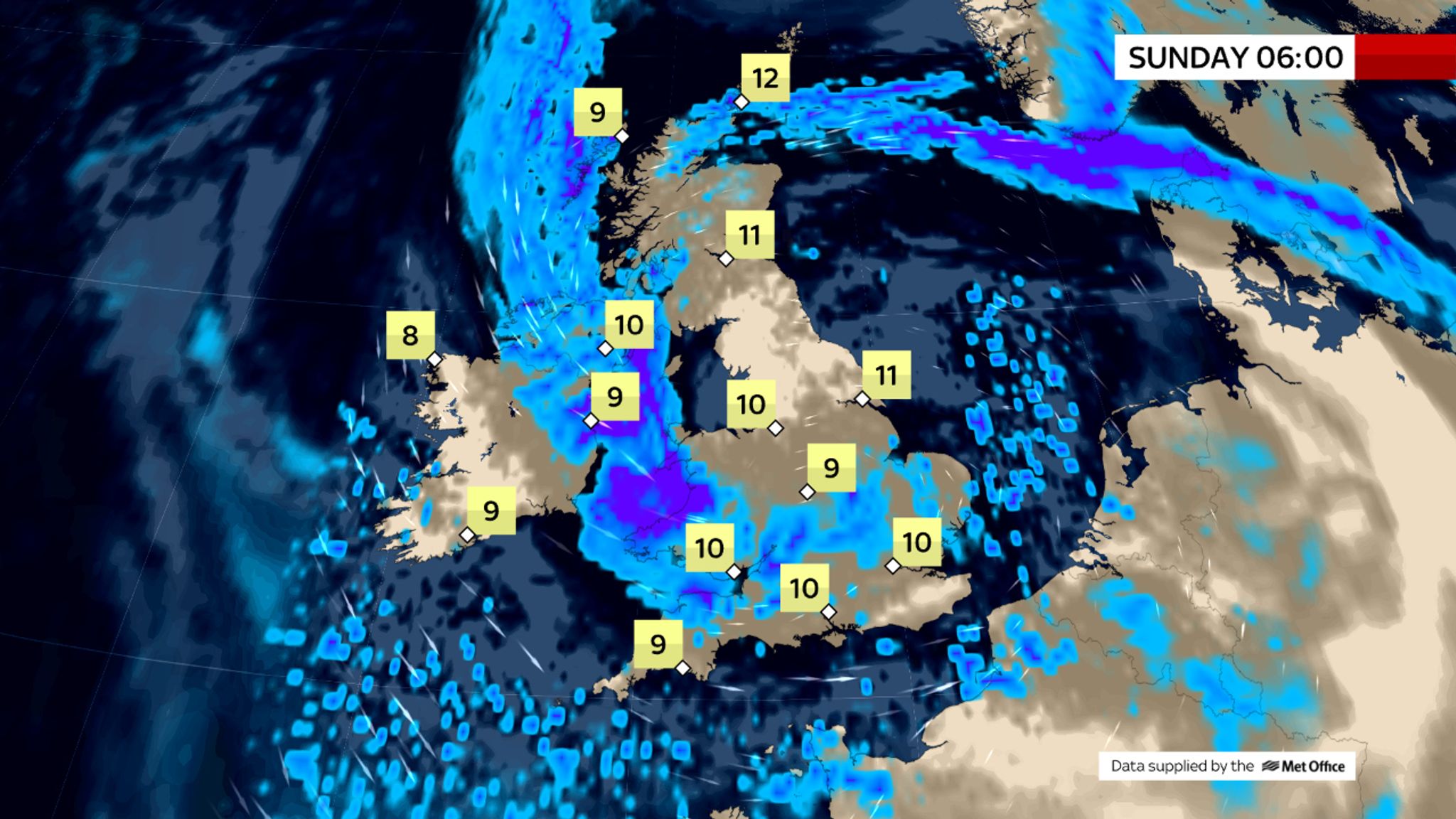 UK weather: More heavy rain to hit parts of UK amid 'downright ...