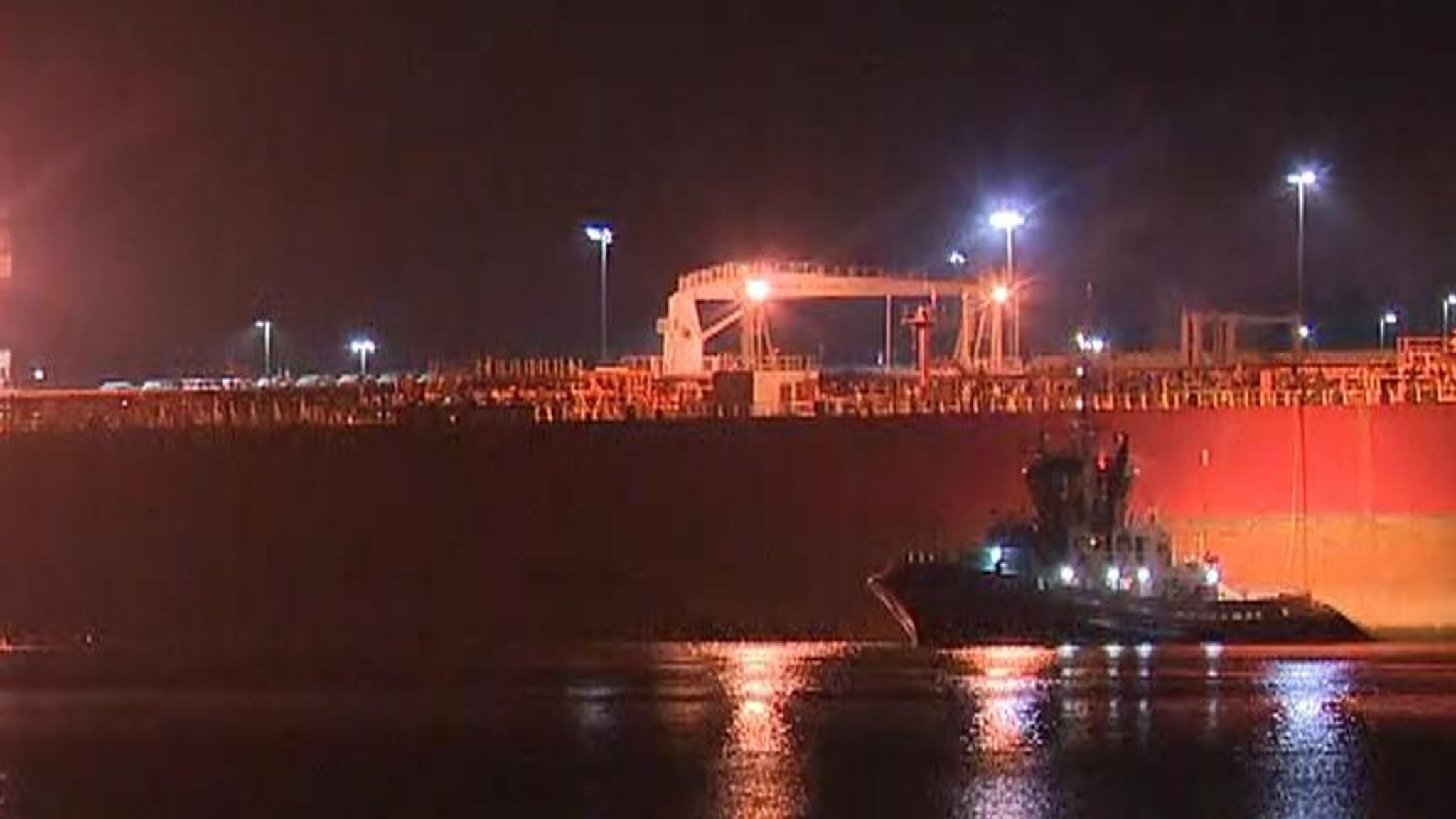 Seven stowaways held after special forces stormed oil tanker off Isle ...