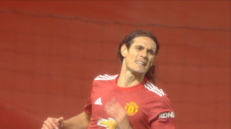 Cavani inches away from debut goal! (59) | Video | Watch TV Show | Sky ...