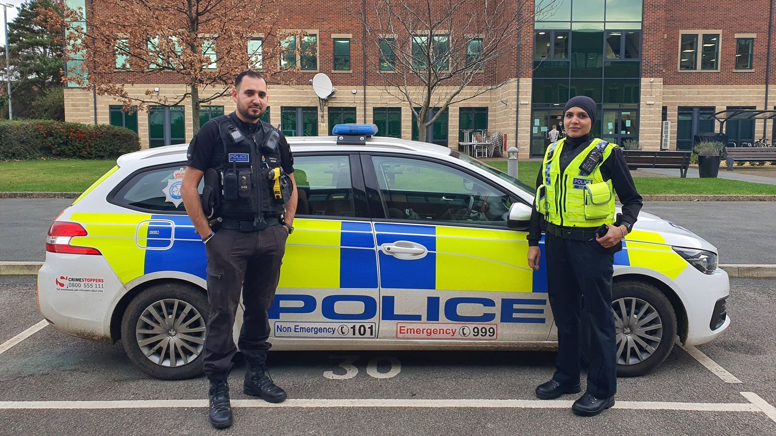 North Yorkshire Police incorporate hijab into uniform - with headscarf ...