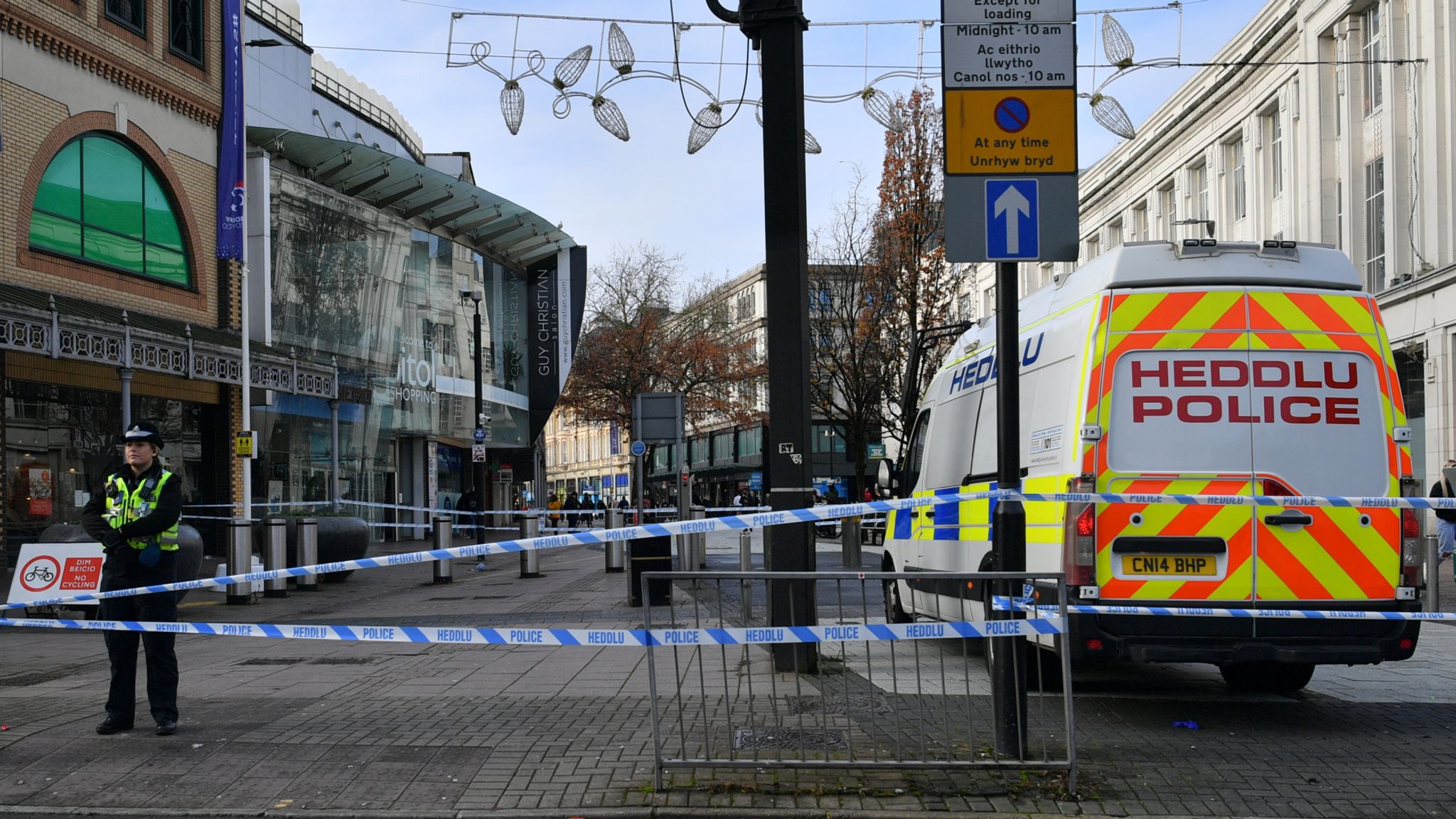 Cardiff: Four teenagers arrested after six people hurt in 'large ...