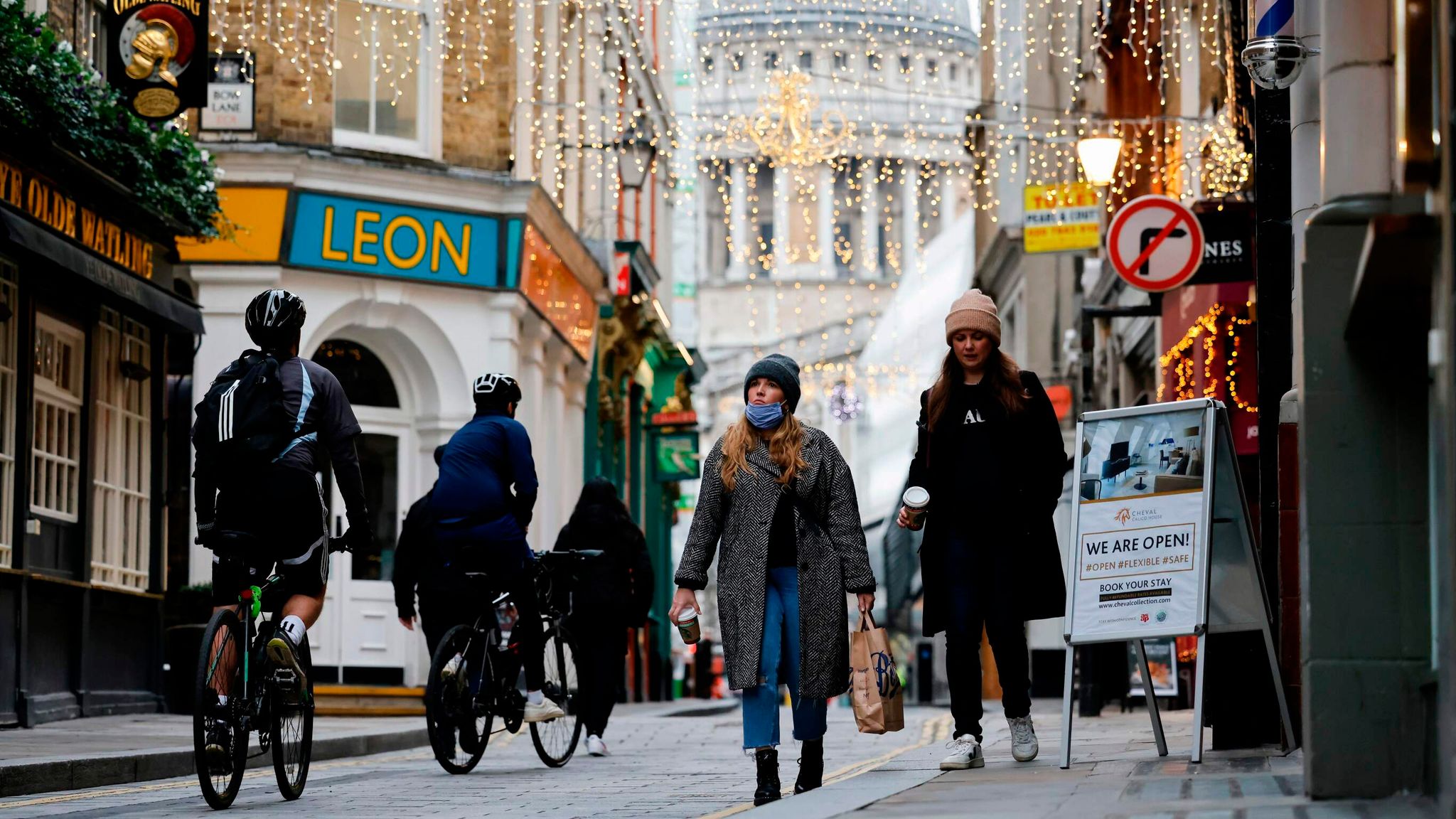 COVID-19: UK infections 'showing signs of levelling off' - ONS | UK ...