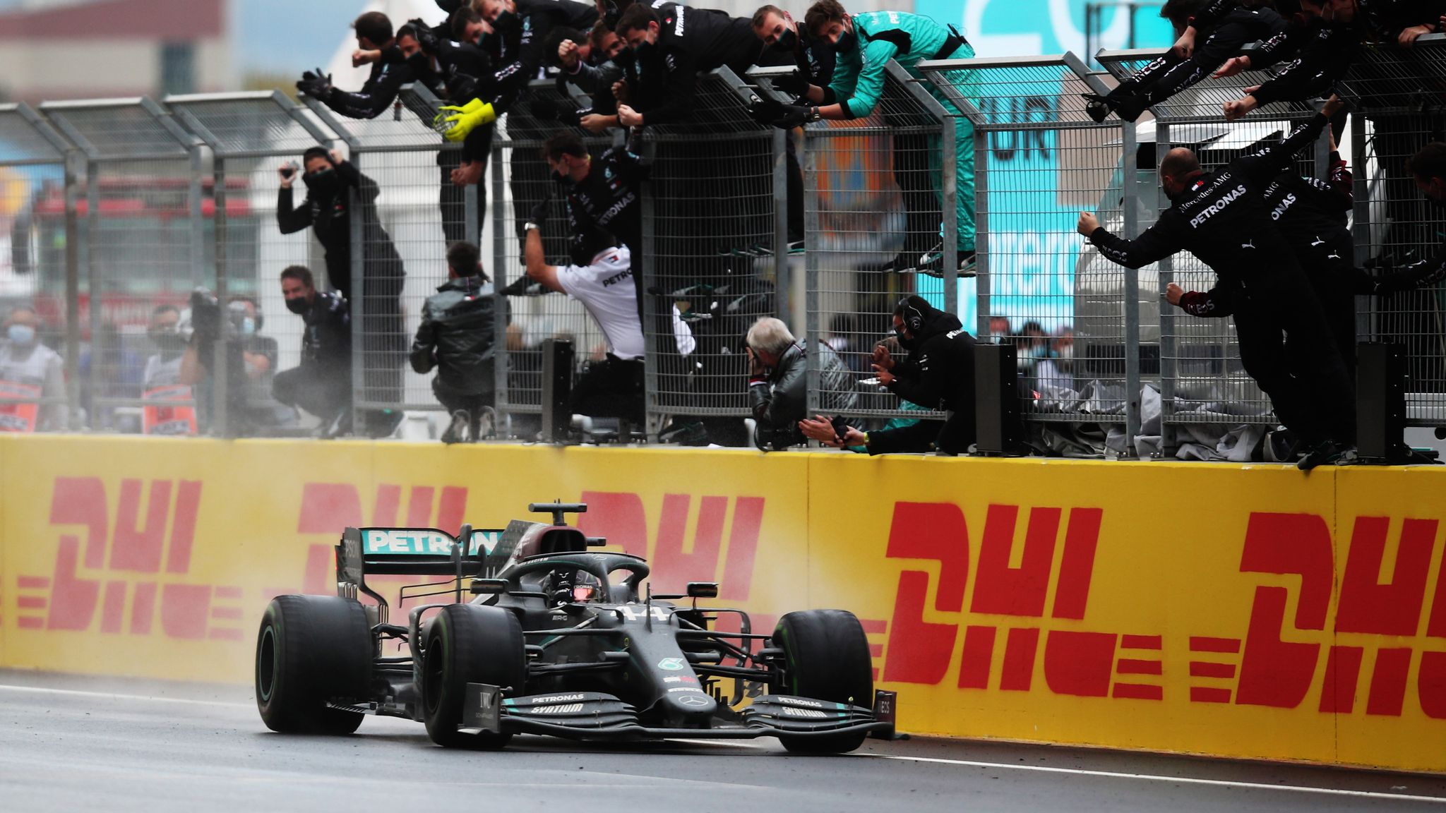 Lewis Hamilton equals Michael Schumacher's record after winning seven ...