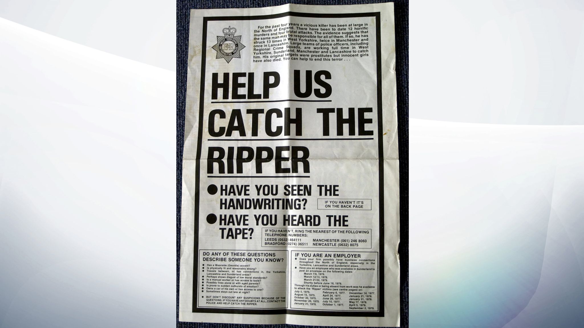 Yorkshire Ripper serial killer Peter Sutcliffe dies | UK News | Sky News