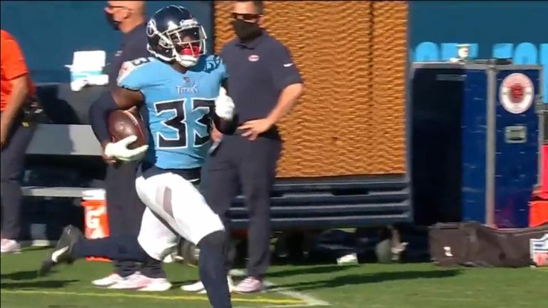 King recovers Bears fumble for TD | Video | Watch TV Show | Sky Sports