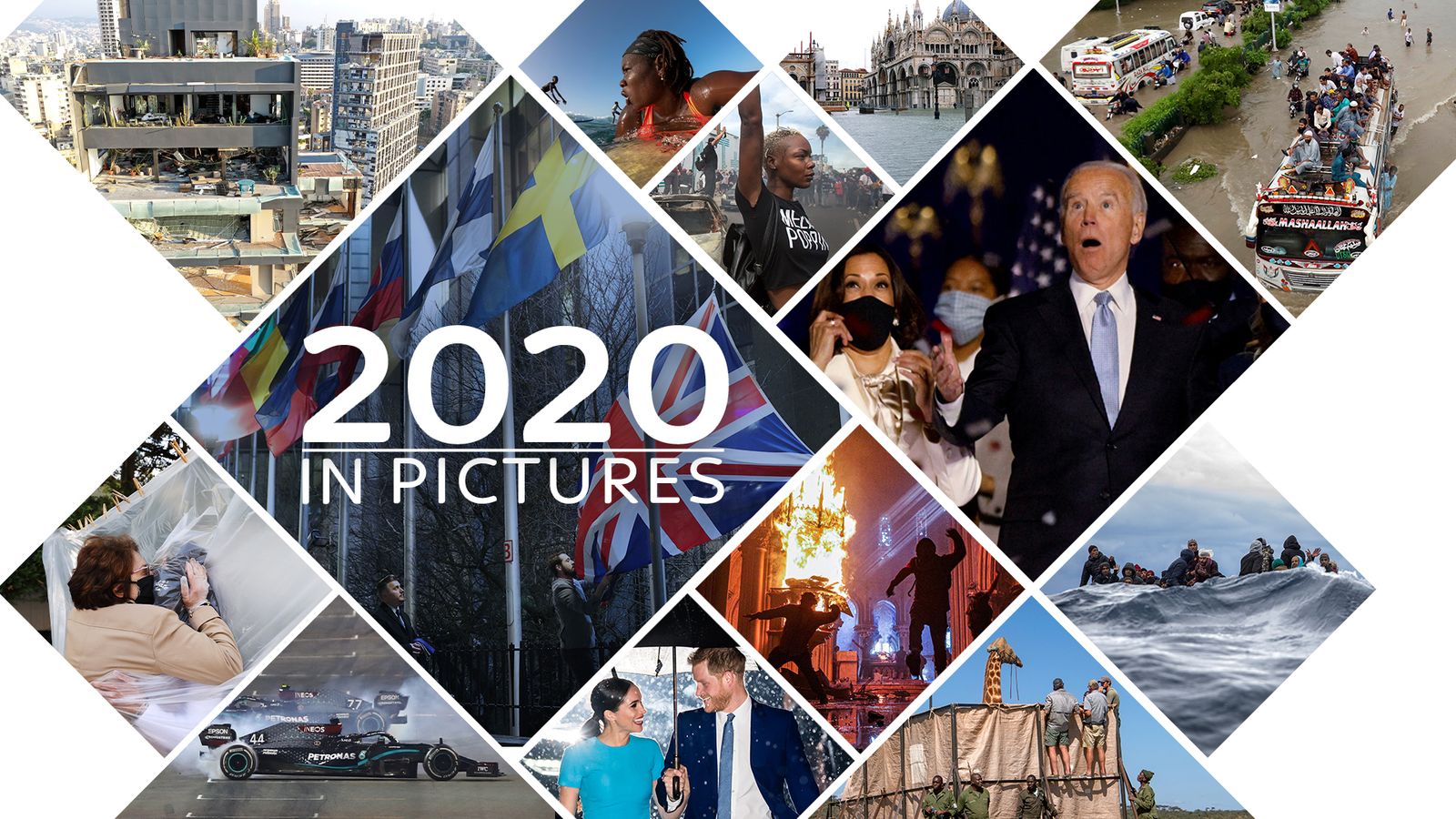 37 stunning pictures and moments from a tumultuous 2020 | UK News | Sky ...