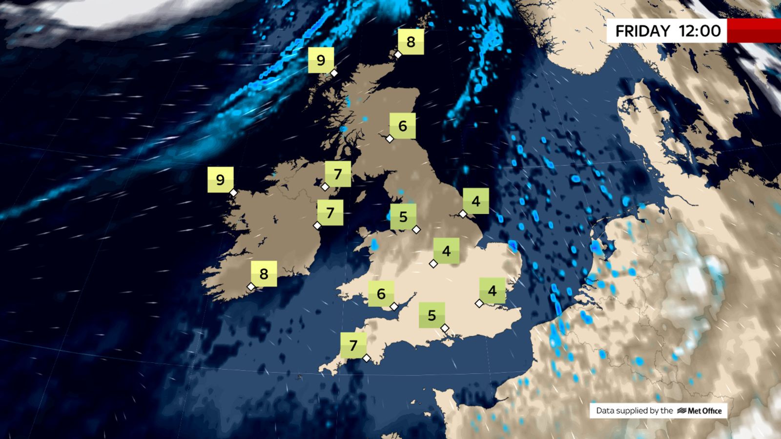 UK weather: Storm Bella to bring 80mph winds and heavy rain from Boxing ...