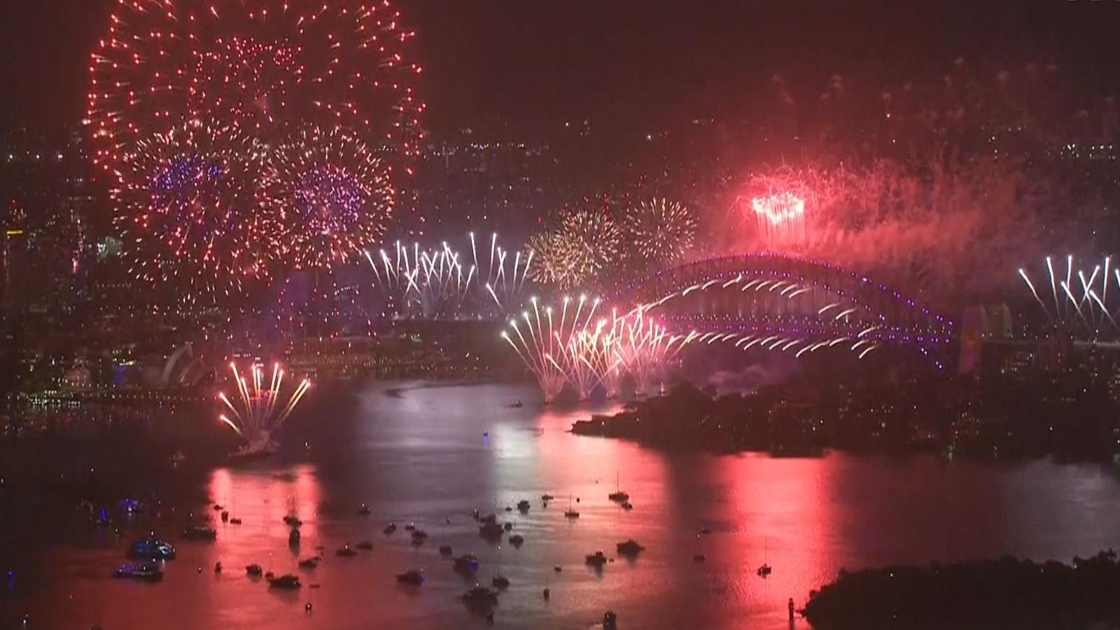 Australia welcomes New Year with spectacular display | News UK Video ...