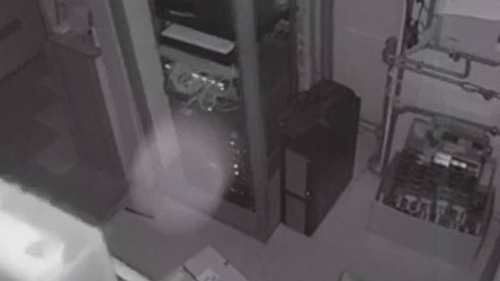 Watch room shake as minor quake hits Croatia | World News | Sky News