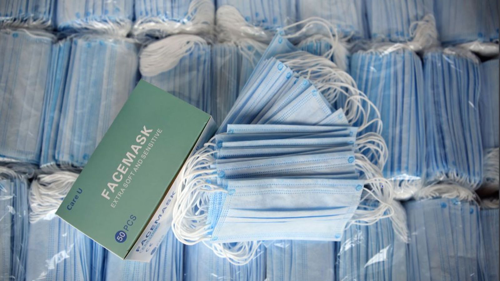 COVID-19: Expired PPE stock covered over with new dates - while one box ...