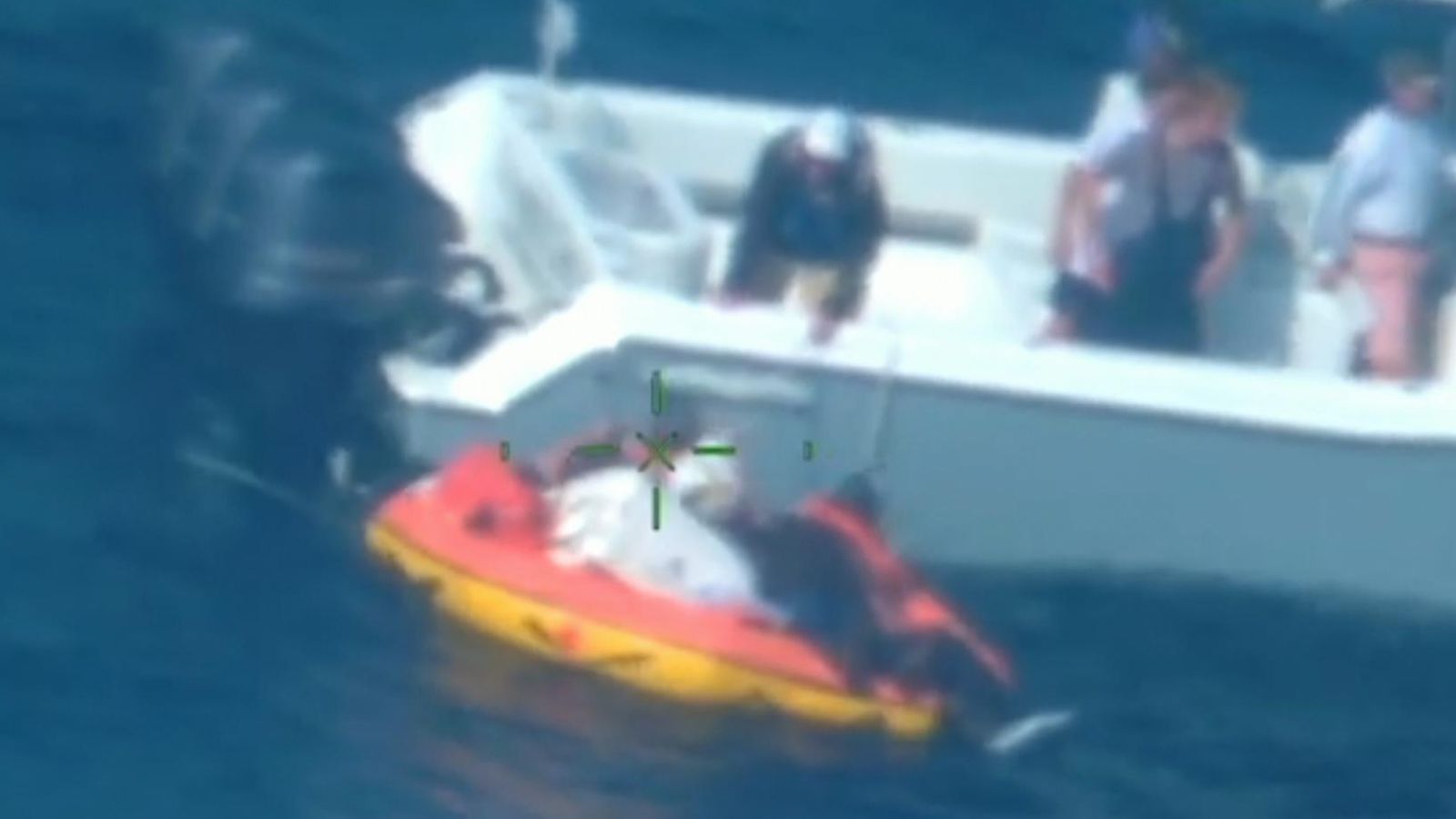 Three people saved from sinking vessel by US Coast Guard | US News ...