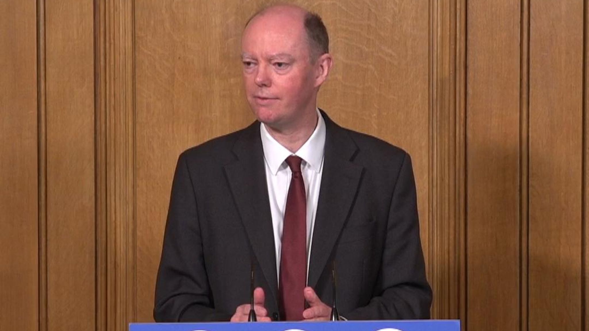 COVID-19: Chris Whitty verbally abused by 'pathetic' youth in ...