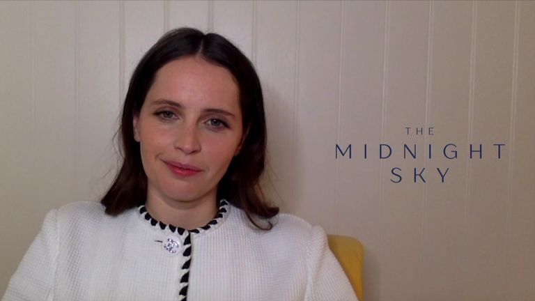 The Midnight Sky: Felicity Jones says George Clooney re-wrote script ...