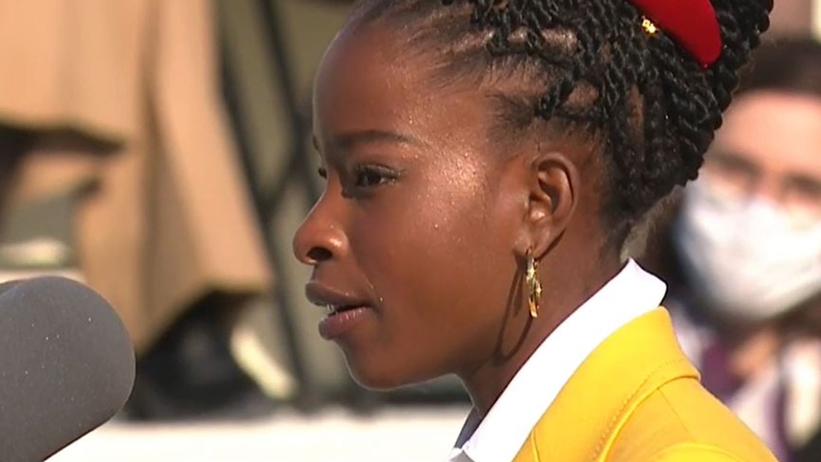 Poet and activist Amanda Gorman captivates inauguration | US News | Sky ...