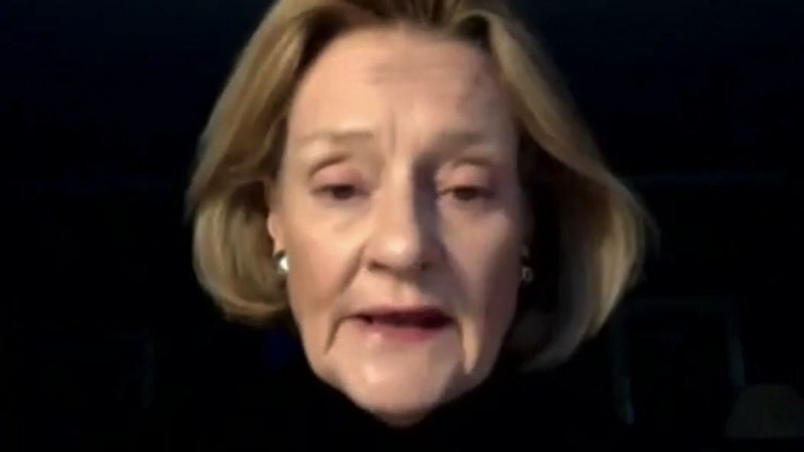 COVID-19: 'Floating face' politician on zoom | Politics News | Sky News