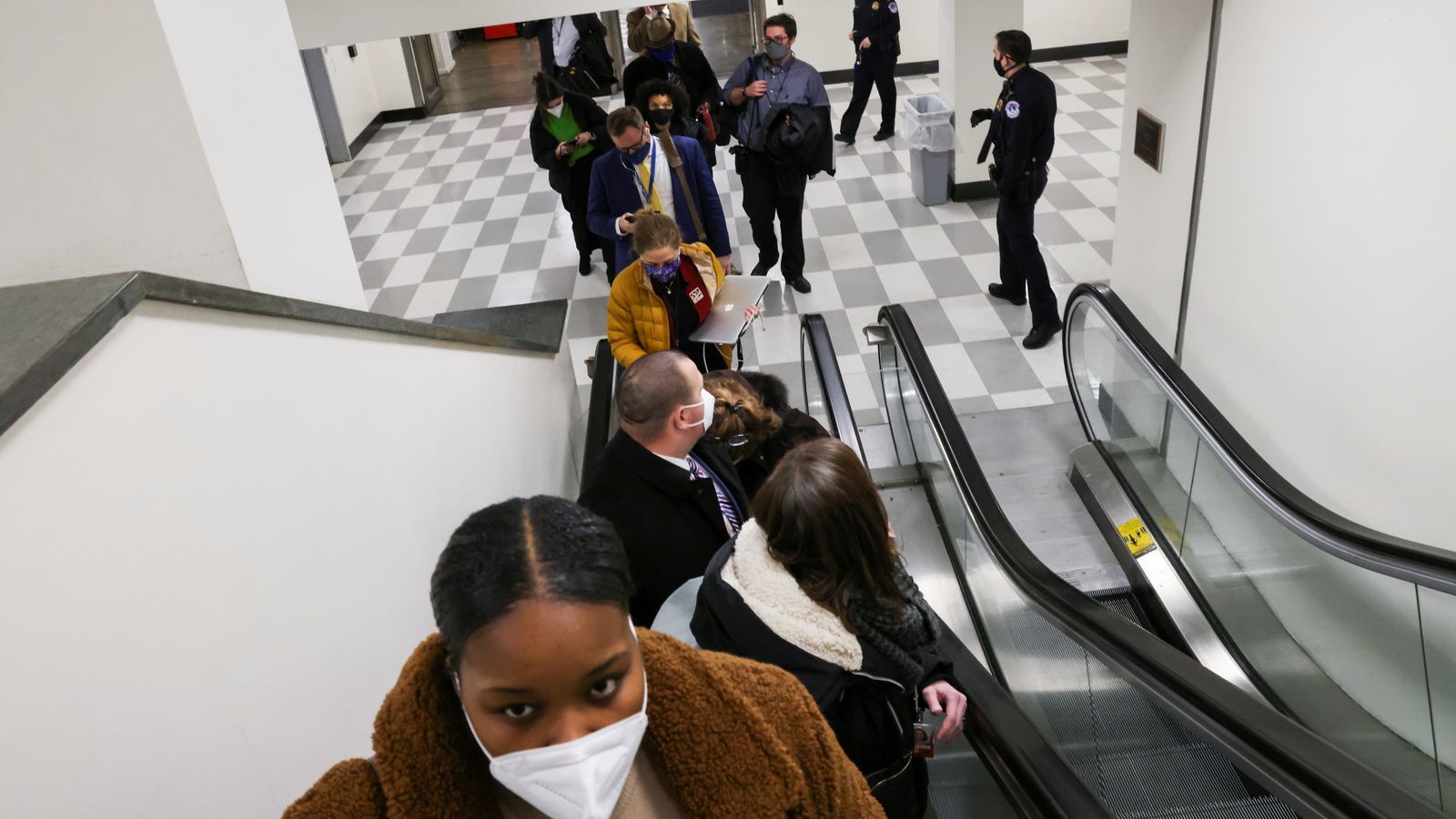 In pictures: Pro-Trump mob storms the Capitol | World News | Sky News