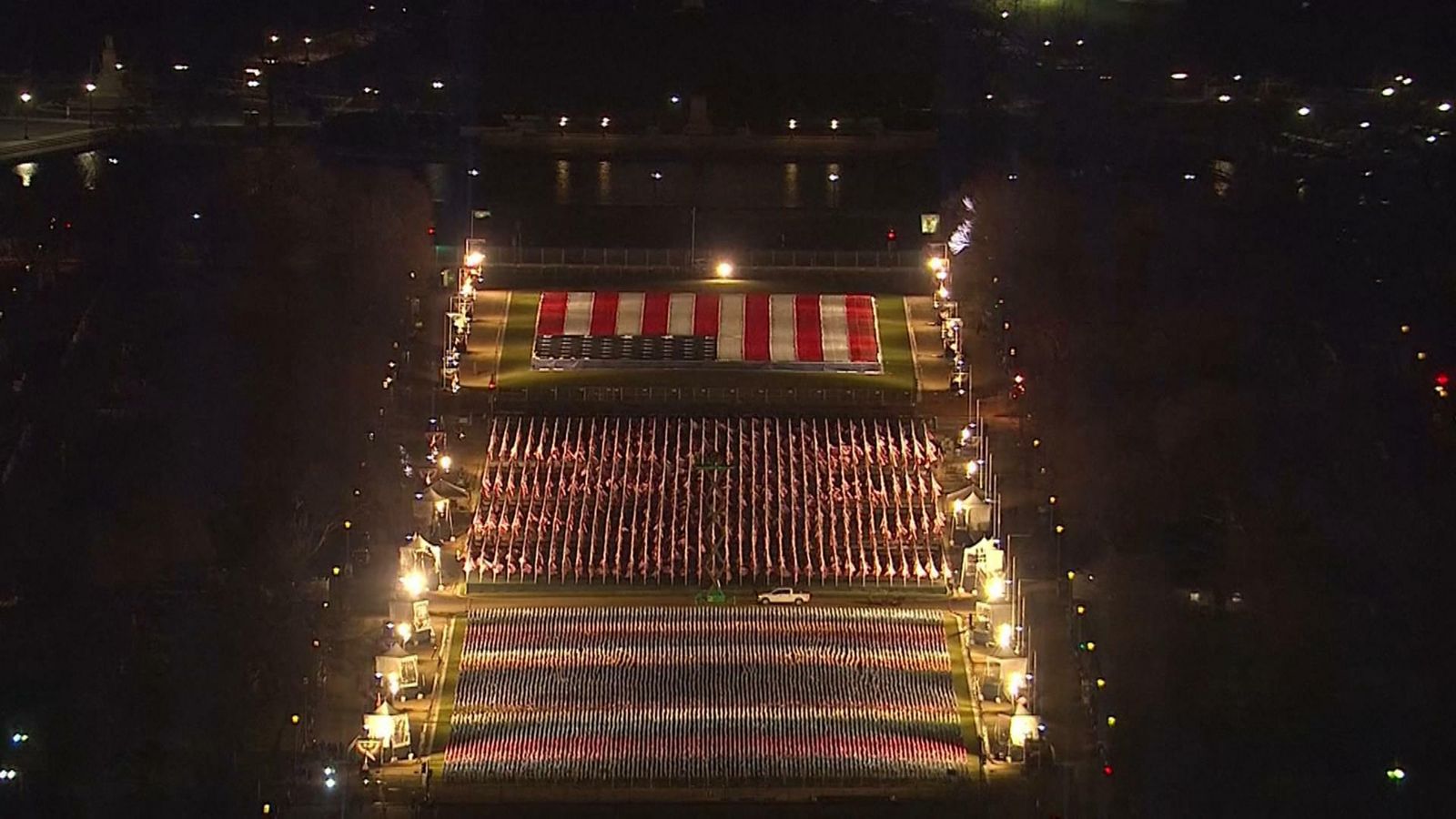 Biden inauguration: Thousands of flags planted to represent non ...