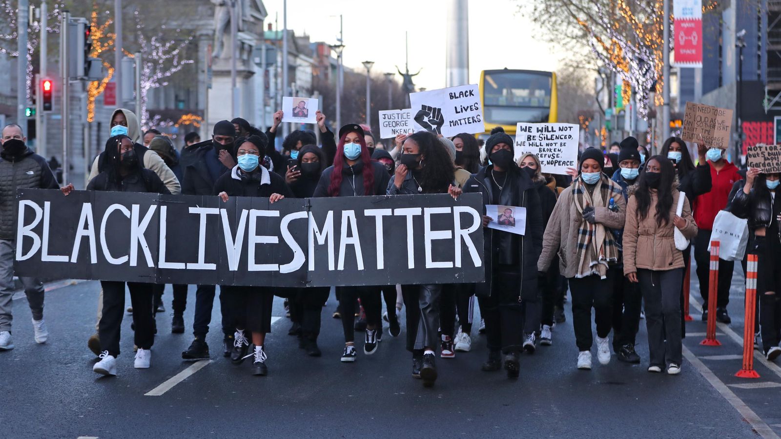 George Nkencho: Family of black man shot dead by Irish police at family ...