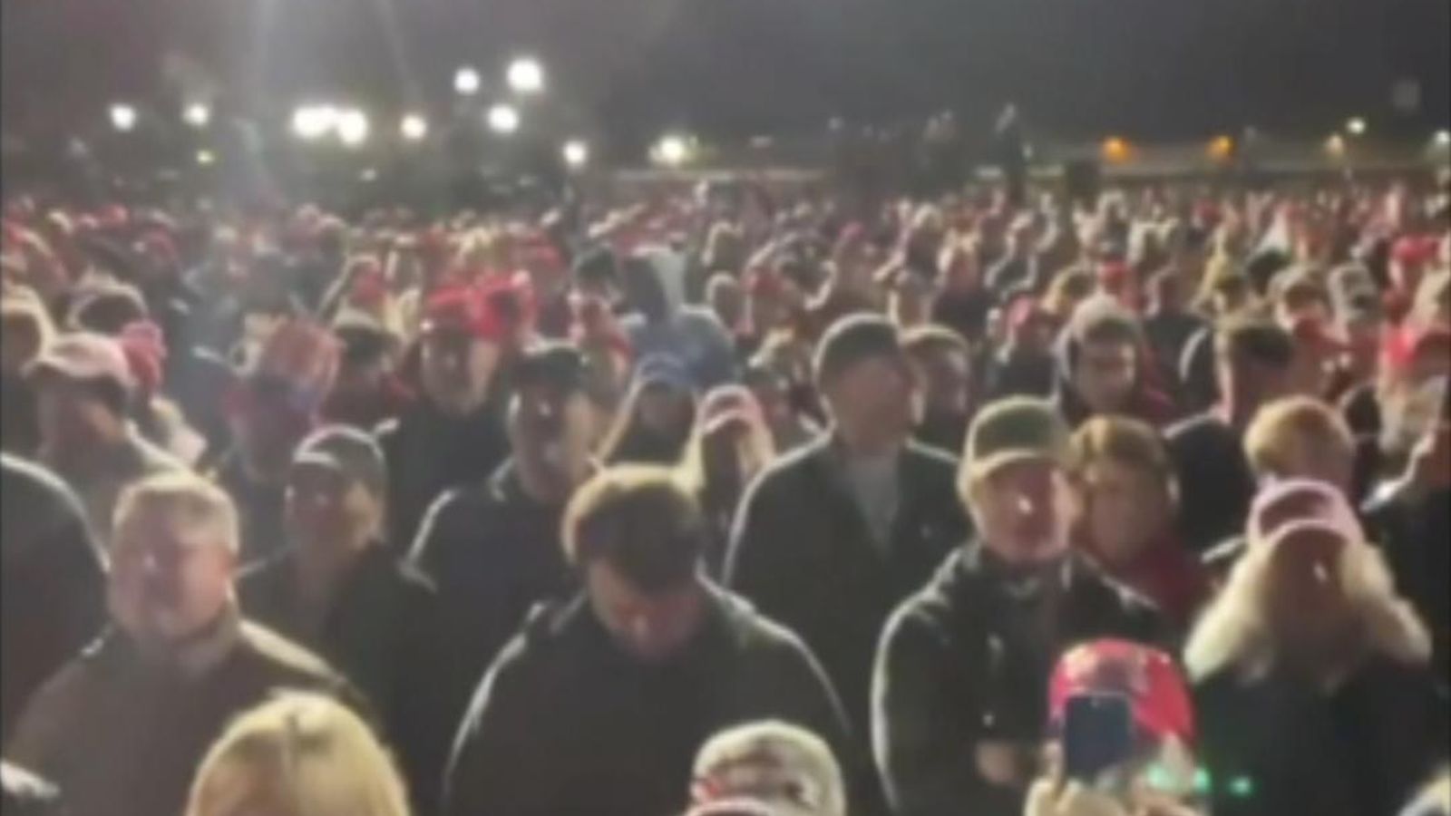 US: 'Stop the steal' chants at Georgia Trump rally | US News | Sky News
