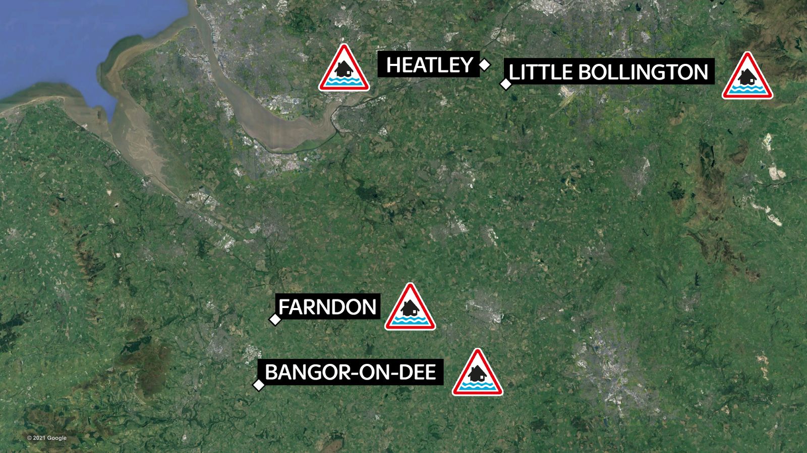 UK weather - Storm Christoph: Five 'danger to life' weather warnings in ...