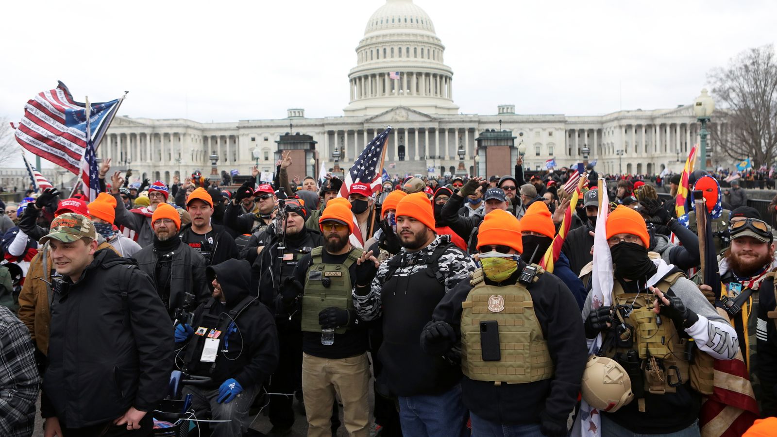 US Capitol: Q-Anon, Confederate flag man, and Baked Alaska - here are ...