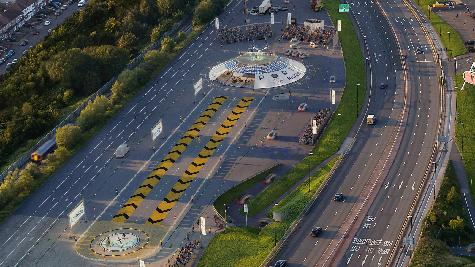 World's first 'flying taxi' and drone airport to open in Coventry later ...