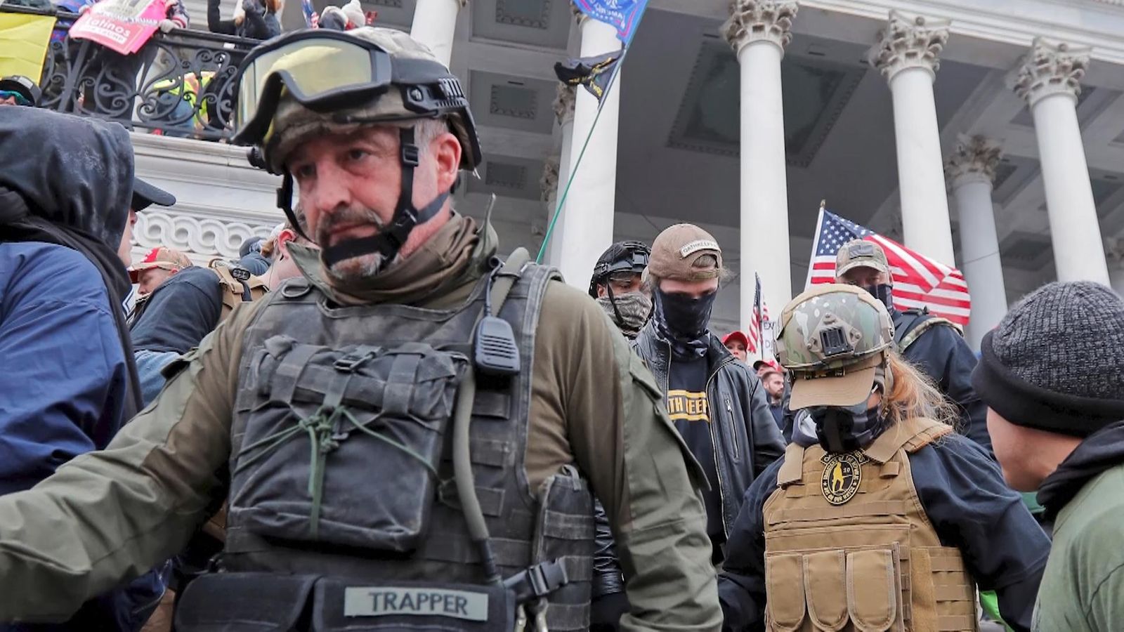 Tracking down the 'Oath Keepers' who stormed the US Capitol | World ...