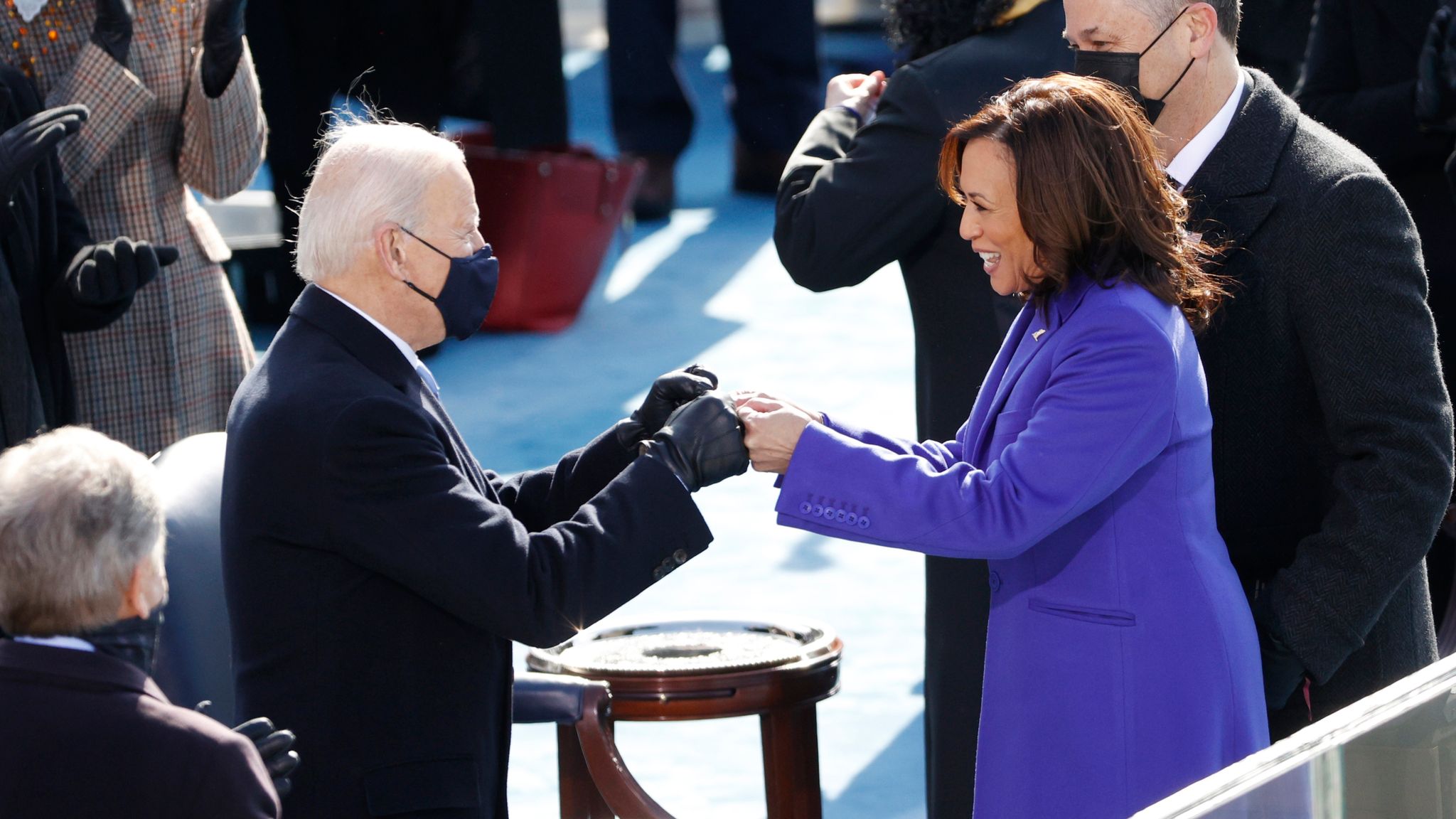 Joe Biden becomes America's 46th president, declaring: 'Democracy has prevailed' | US News | Sky ...