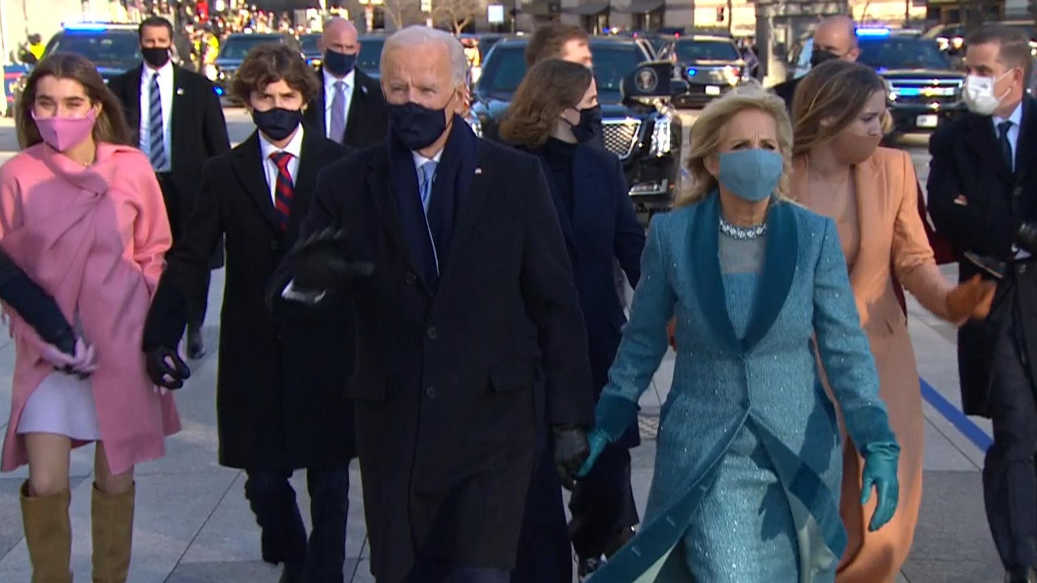 Joe Biden becomes America's 46th president, declaring: 'Democracy has prevailed' | US News | Sky ...