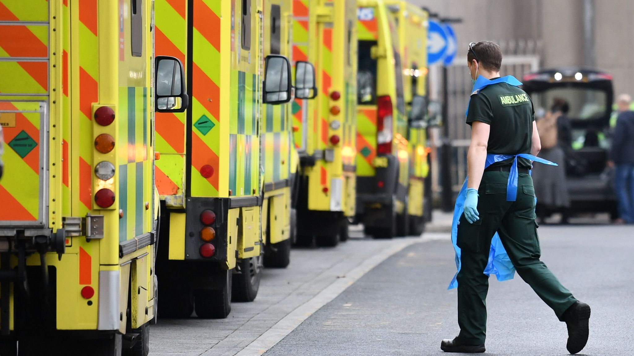 Coronavirus: Welsh hospitals have double the COVID-19 patients than in ...