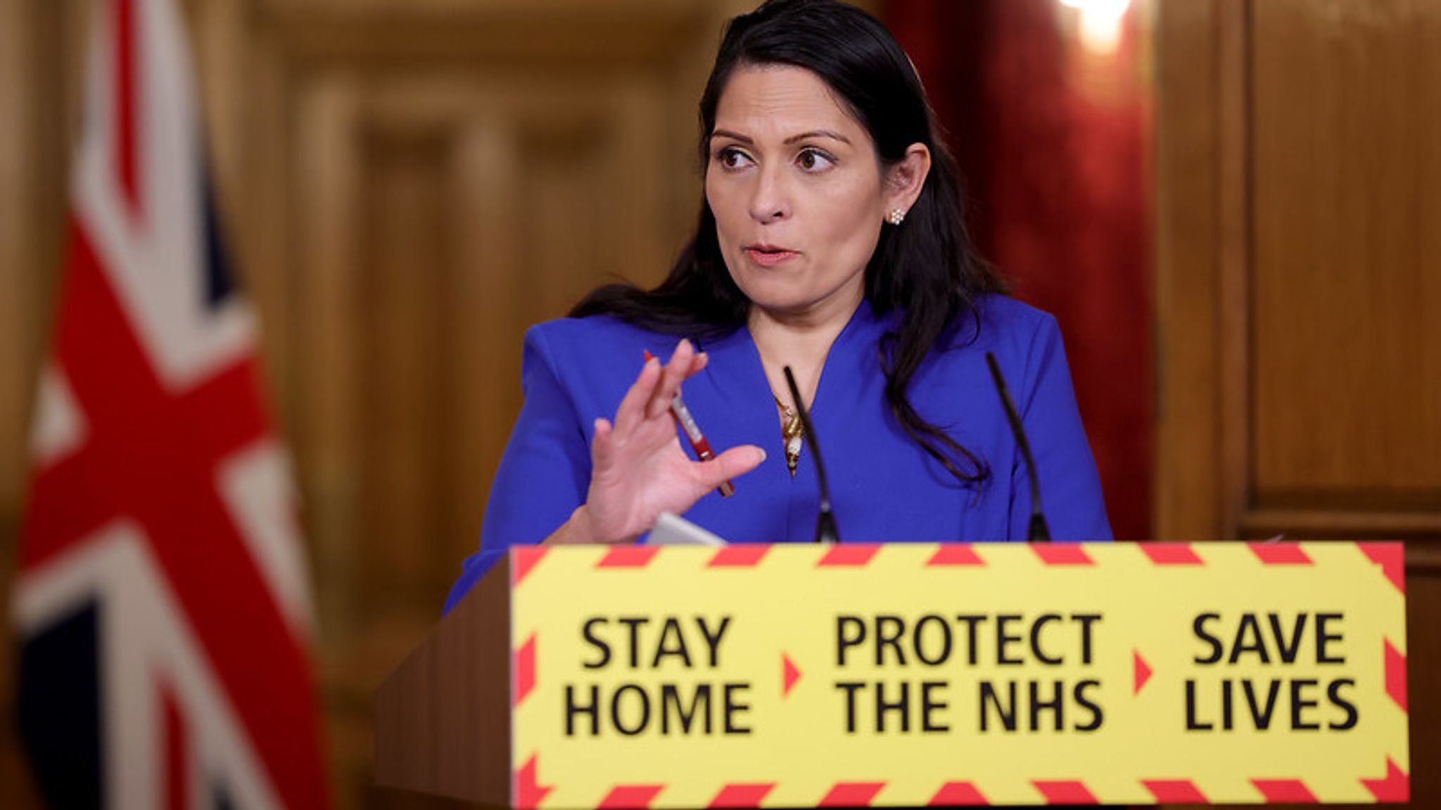 COVID-19: Number 10 contradicts Home Secretary Priti Patel over ...