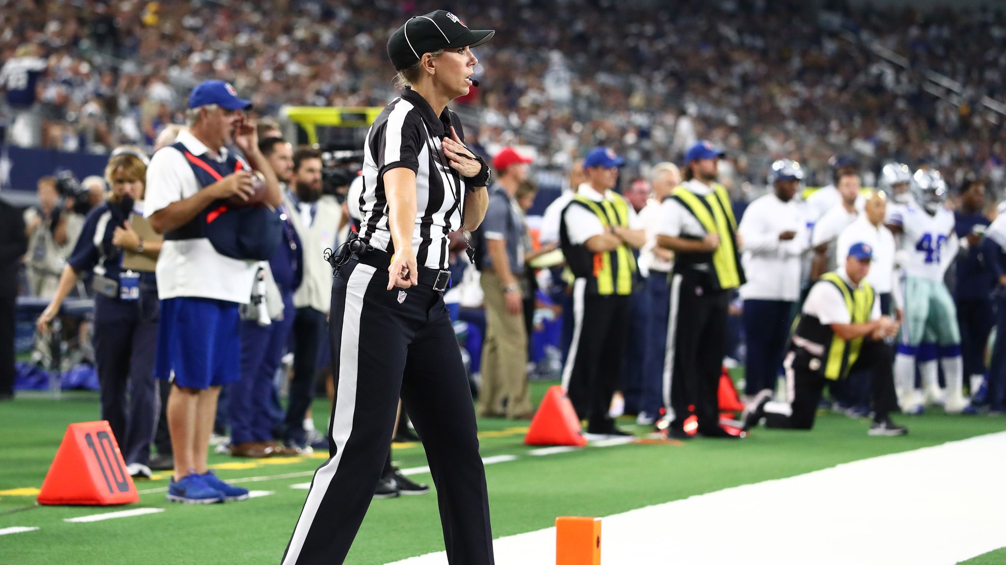 Super Bowl LV: First woman official chosen for showpiece American ...