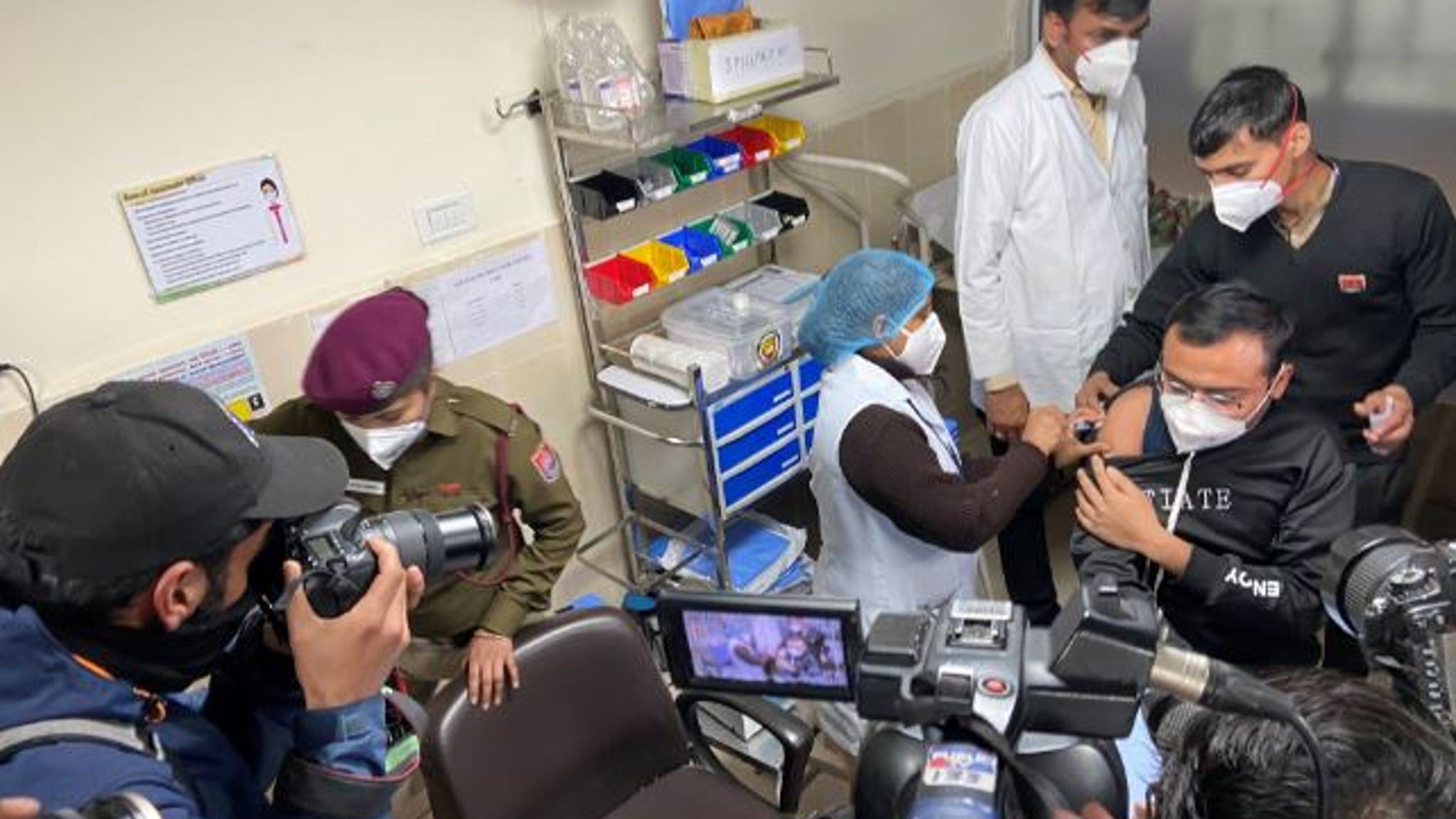 COVID-19: India begins vaccine roll-out and aims to administer 300 ...