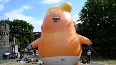 Donald Trump blimp being 'consigned to history' following its world ...