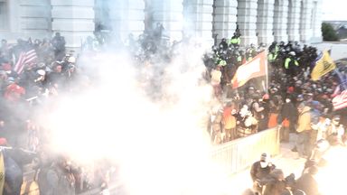 In pictures: Pro-Trump mob storms the Capitol | World News | Sky News