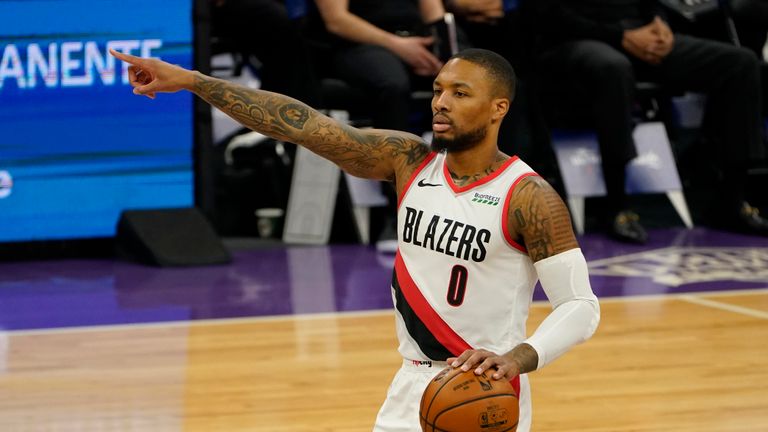 Lillard drops 40 on Kings | Video | Watch TV Show | Sky Sports