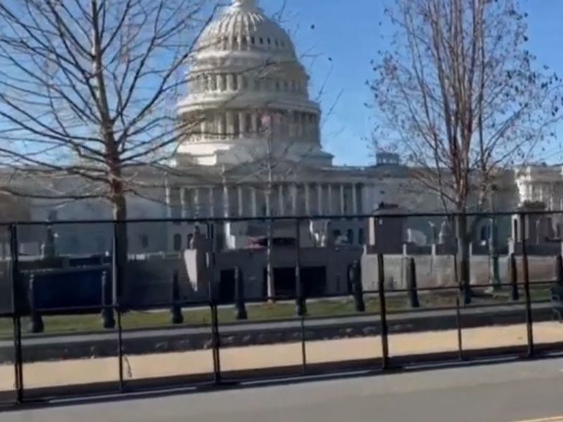 Fence Around Washington Dc